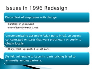 Lucent Technologies With Analysis | PPTX