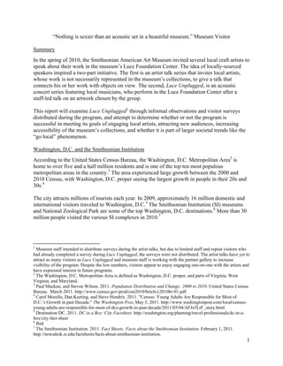 Luce Unplugged Report | PDF