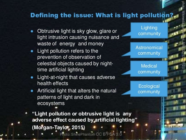 Effects Of Light Pollution Light Pollution:A Detailed Study On Effects
