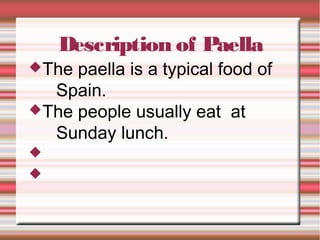 Paella | PPT