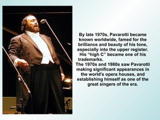 Luciano Pavarotti Eng | PPT