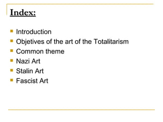 Totalitarism in Art | PPT