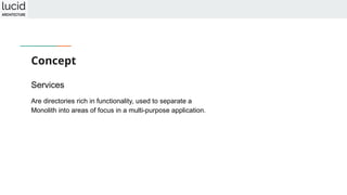 Sharing about Lucid Architecture x Laravel | PPT