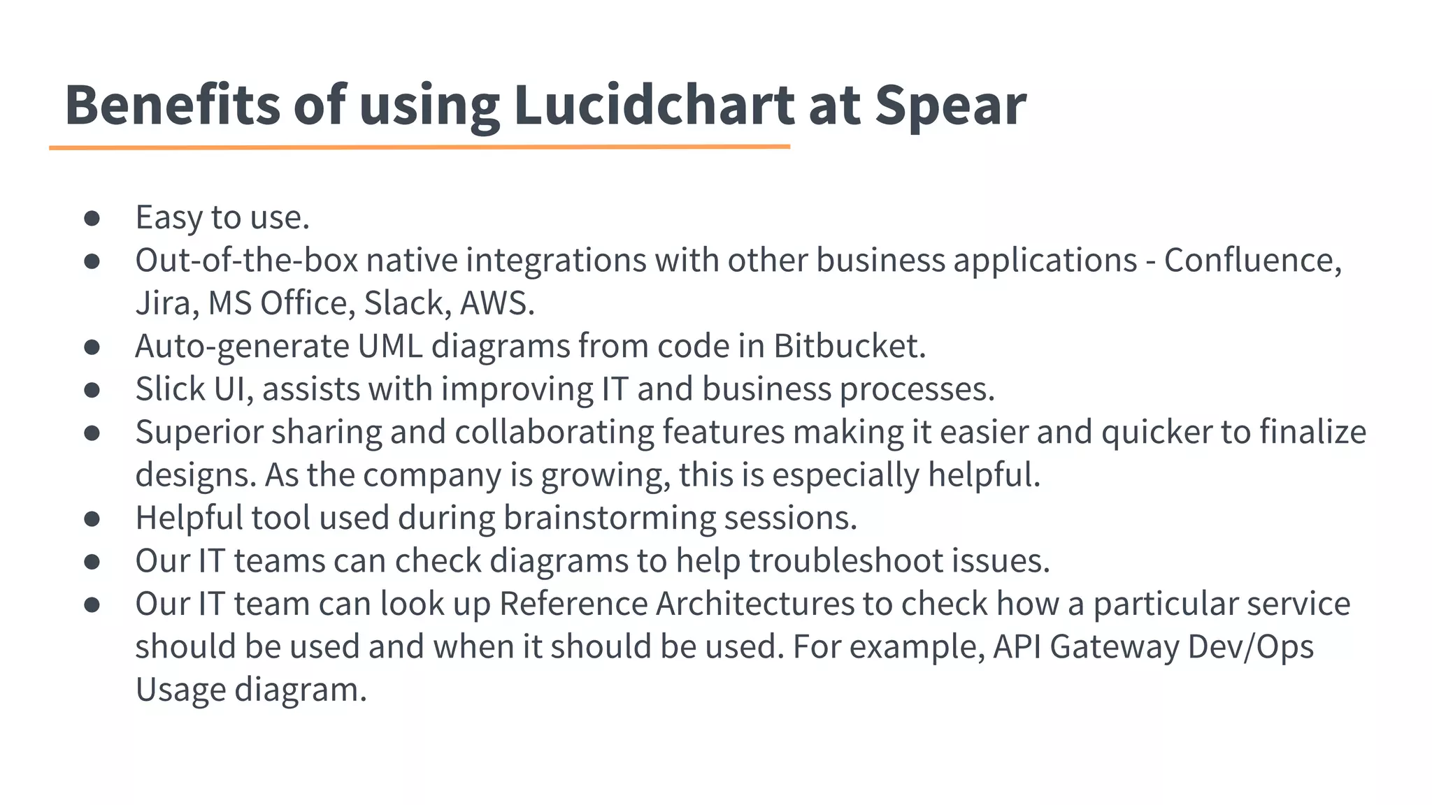Lucidchart Connect Phoenix: Lucidchart & Spear Education | PPT
