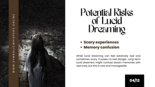Is Lucid Dreaming Dangerous? Risks and Benefits! | PDF