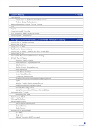 Lucideus Certified Cyber Security Analyst | PDF