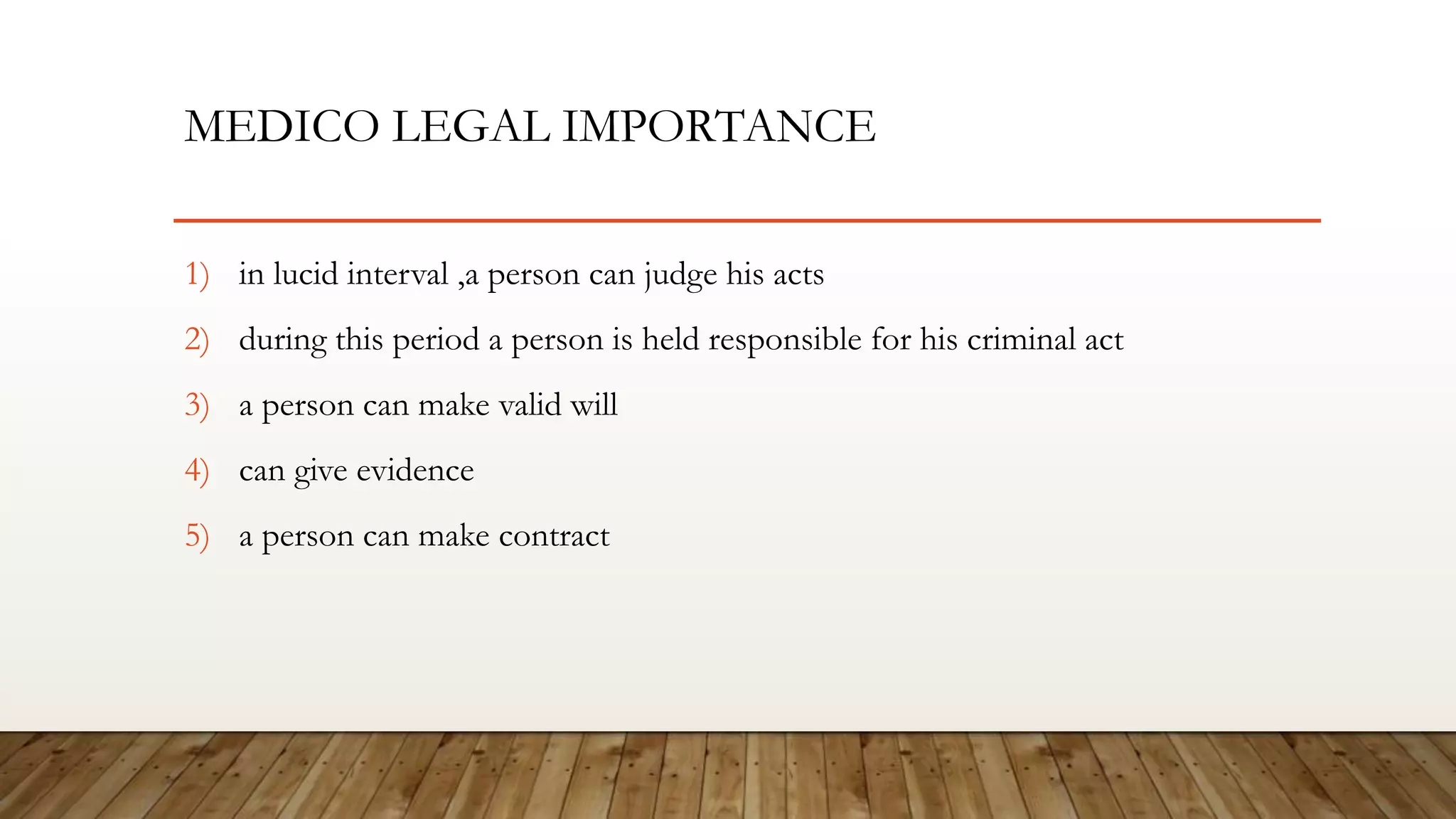 lucid interval and its importance in trauma and mental health | PPTX