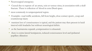 lucid interval and its importance in trauma and mental health | PPTX