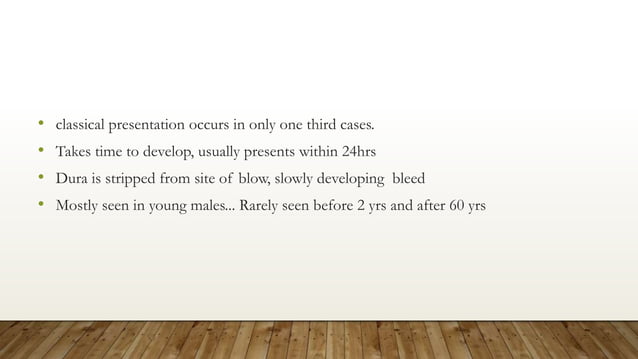 lucid interval and its importance in trauma and mental health | PPTX ...