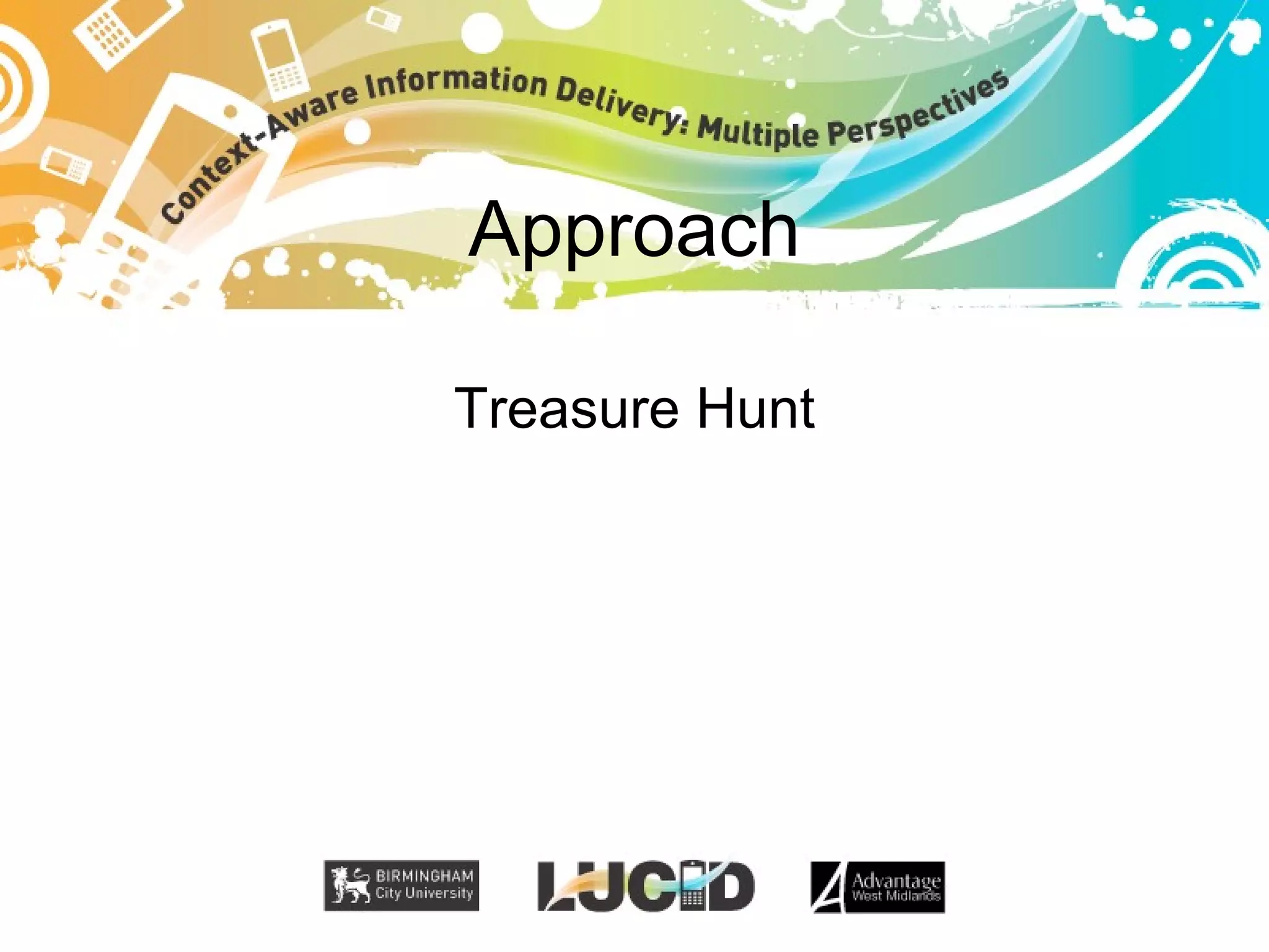 Lucid Demonstrator: QR Code trail | PPT