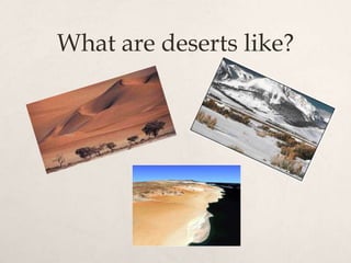Deserts | PPTX