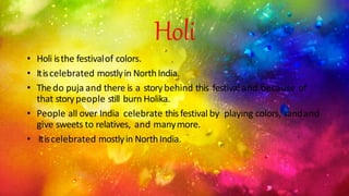 Festival Of India ppt | PPTX
