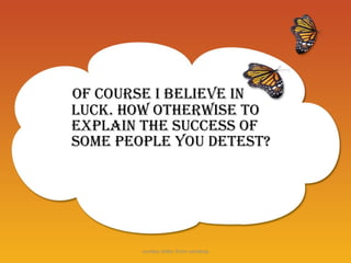 quotes on luck | PPT