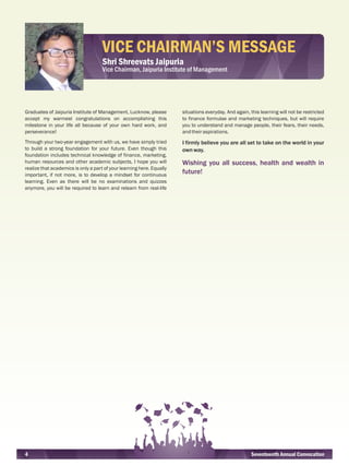 Lucknow Convocation Souvenir | PDF