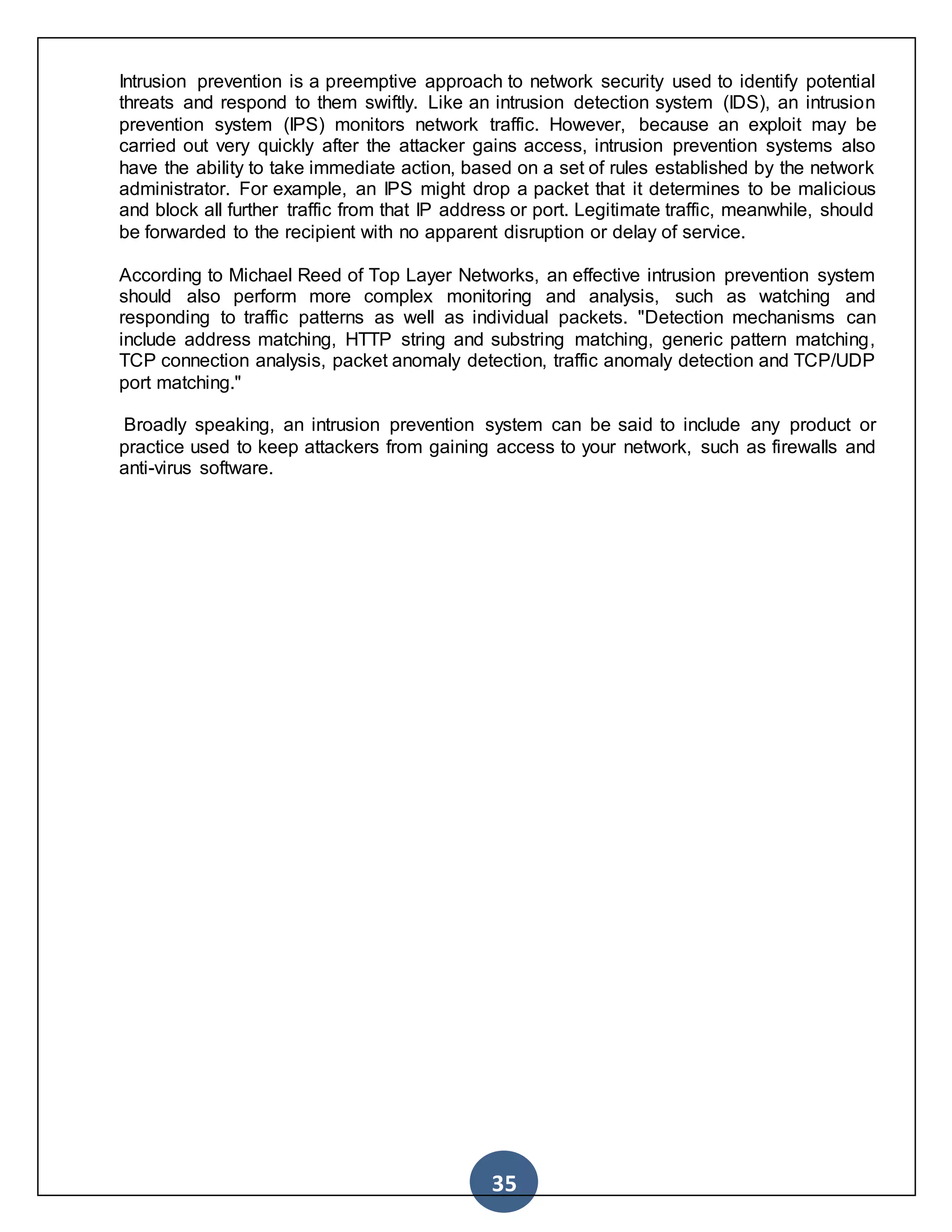 industrial training report on Ethical hacking | DOCX