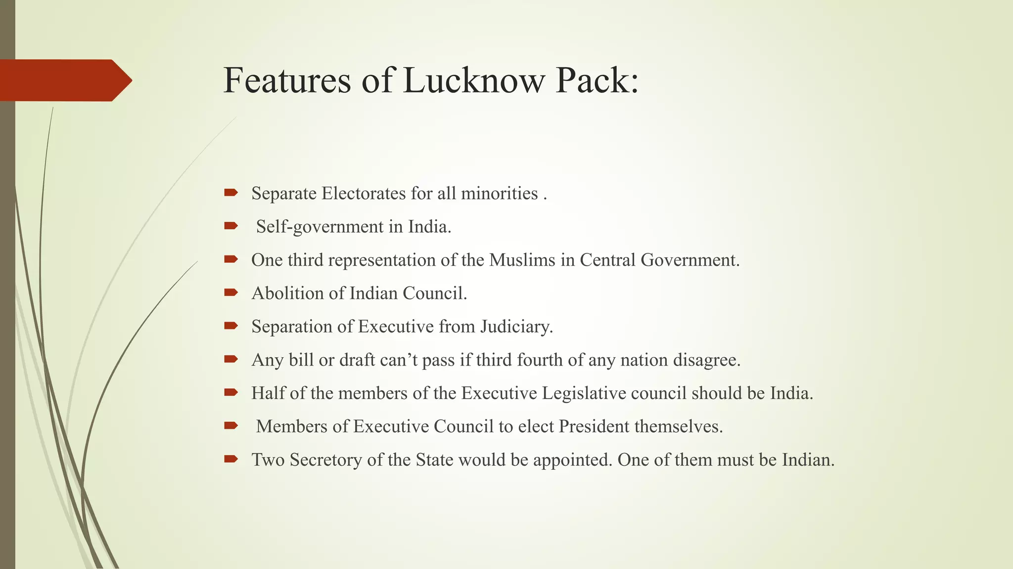 Lucknow pack 1916 | PPTX | Islam | Religion & Spirituality