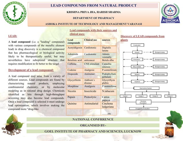 LEAD COMPOUNDS FROM NATURAL PRODUCT | PDF | Chemistry | Science