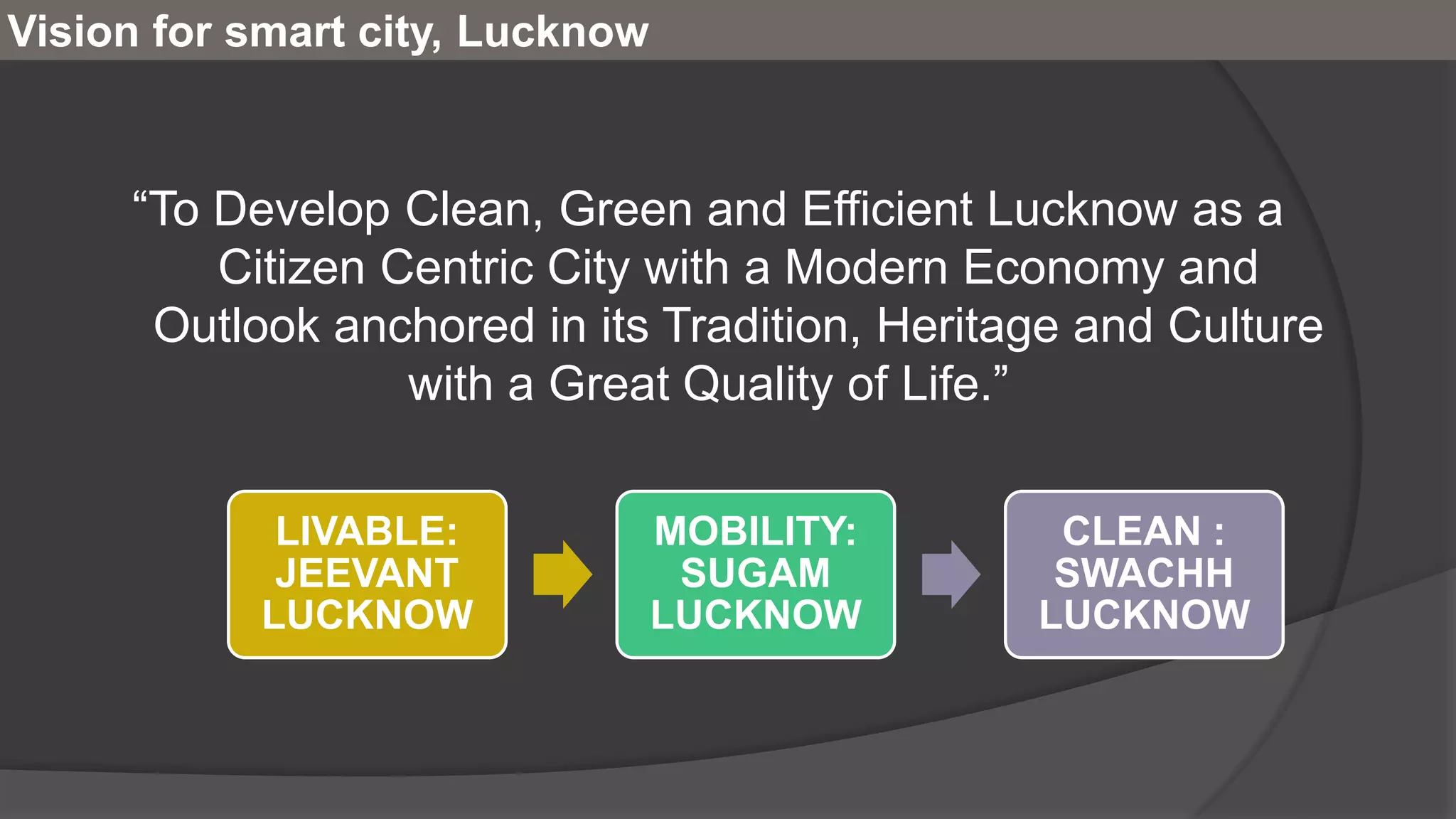 Lucknow smart city | PPTX