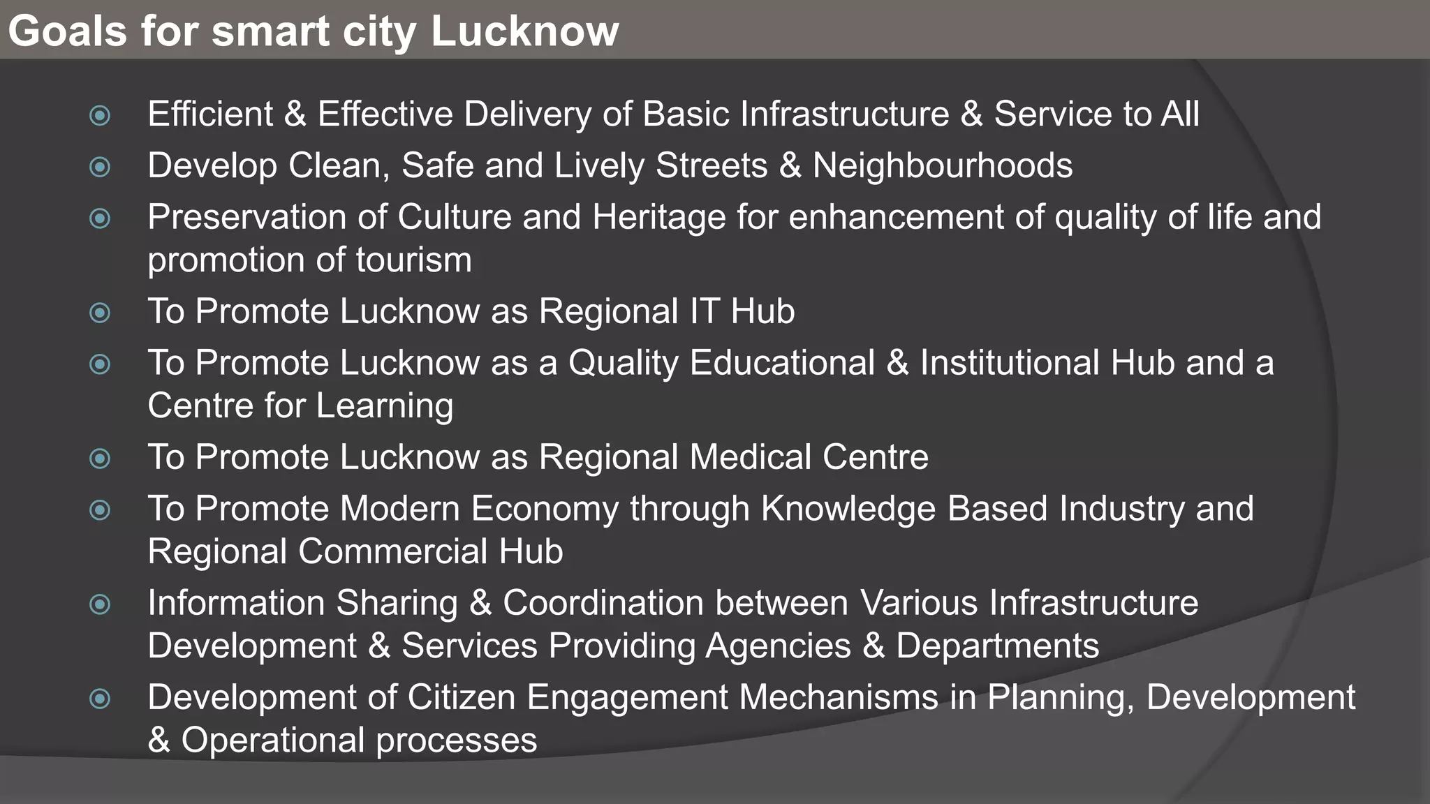 Lucknow smart city | PPTX