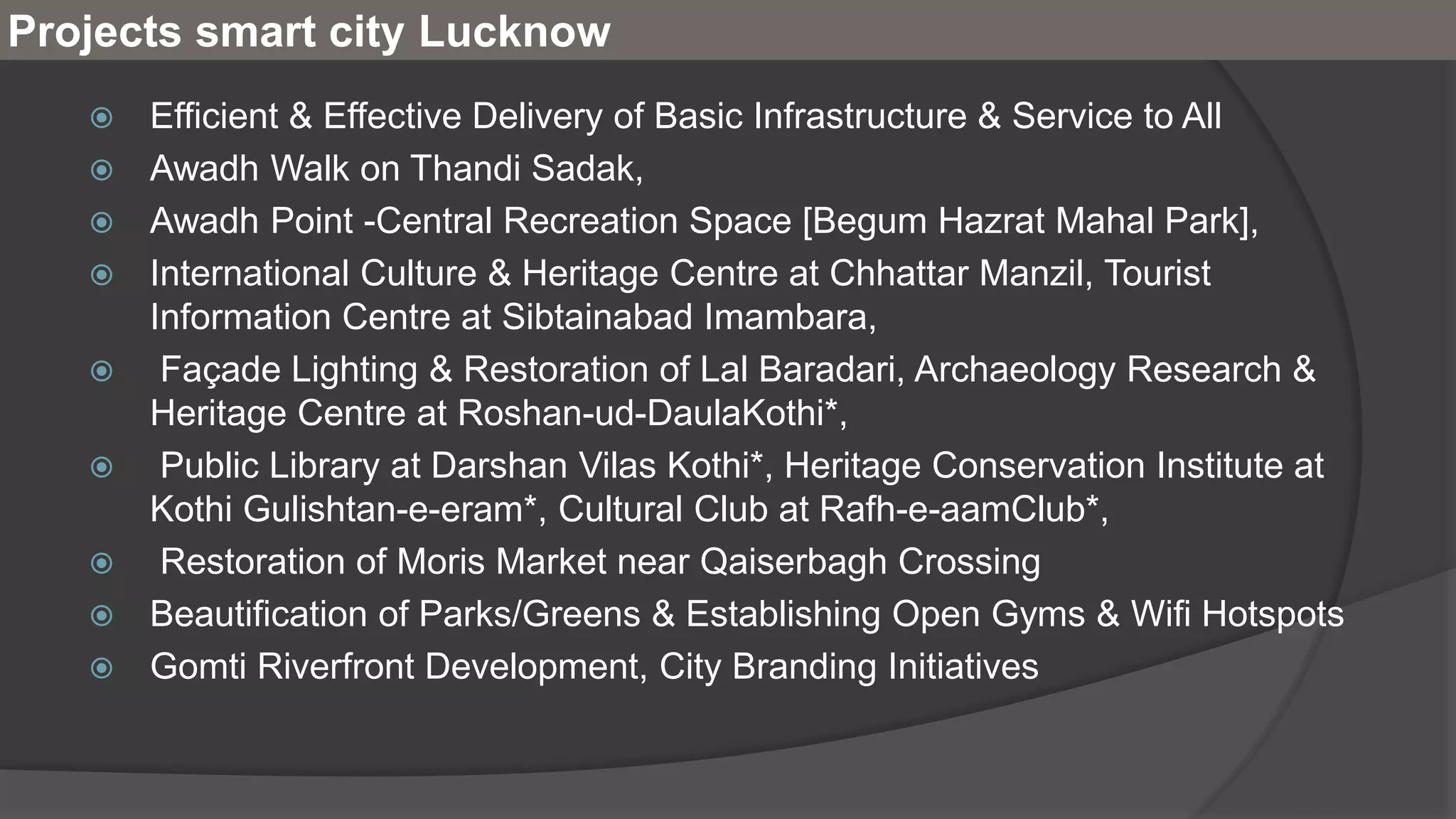 Lucknow smart city | PPTX