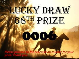 Lucky draw | PPTX