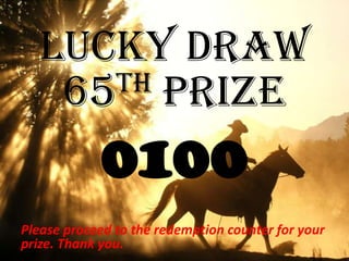 Lucky draw | PPTX