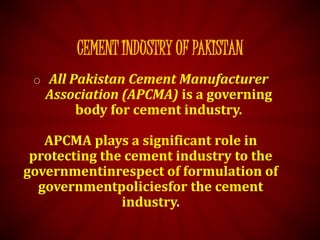 Lucky final ppt strategic management report on lucky cement (karachi ...