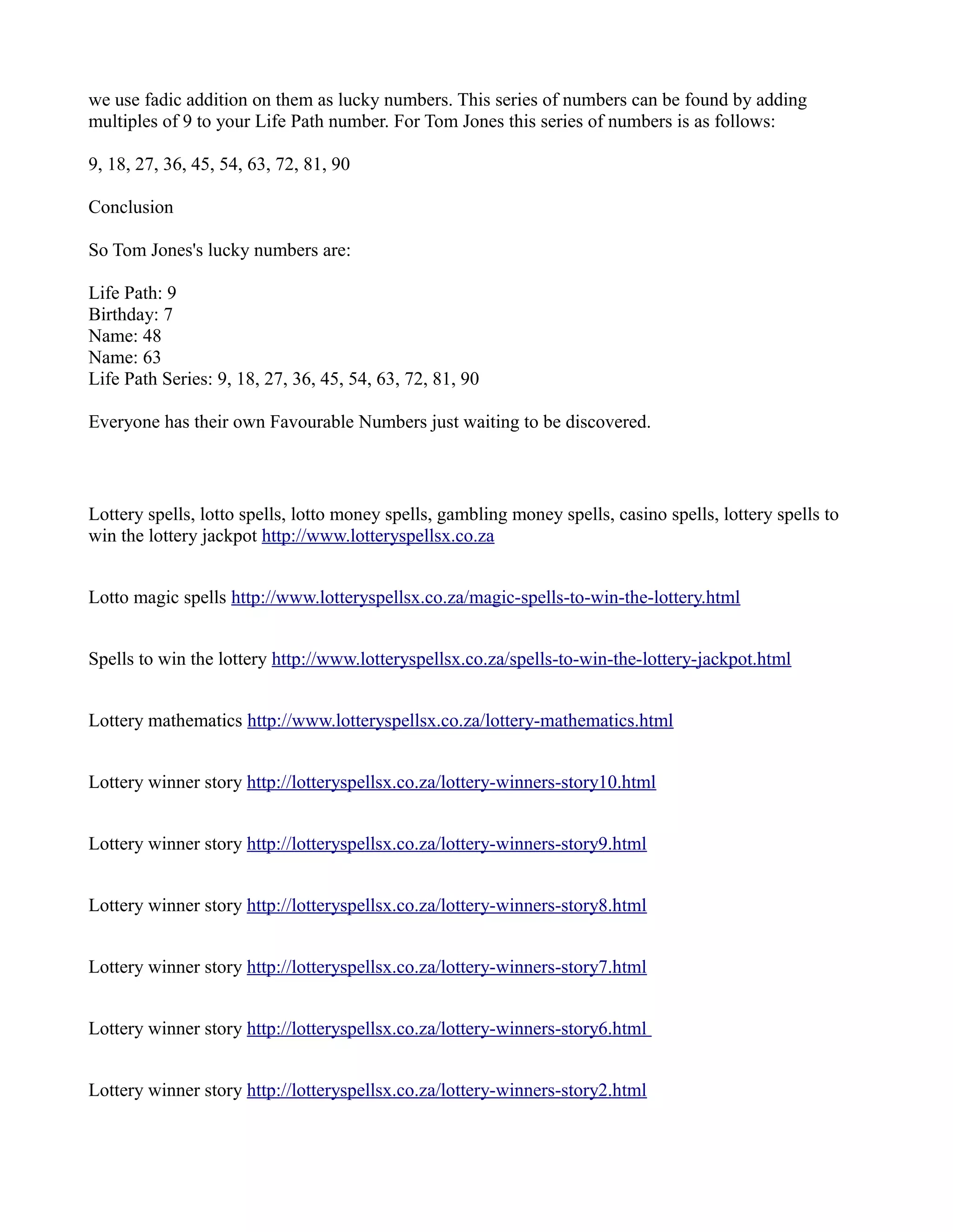 Lucky numbers and numerology | PDF