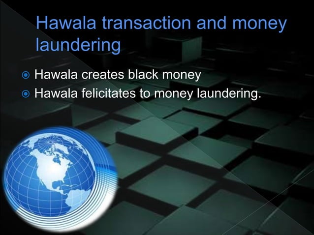 Hawala transaction and banking | PPTX