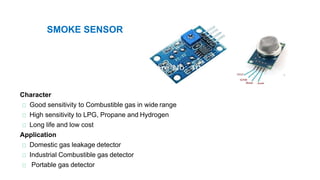 GSM BASED GAS ESCAPE BURST AND FIRE SAFETY PROJECT | PPTX