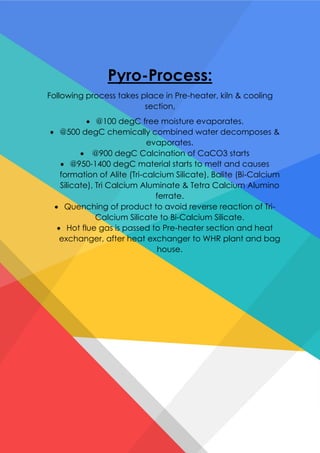 Report of Cement Industry | PDF