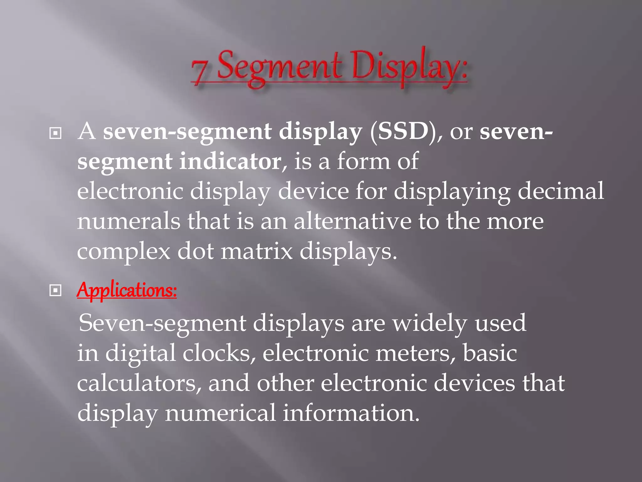Lucky Seven Game Using 7 Segment Display In Fpga Ppt
