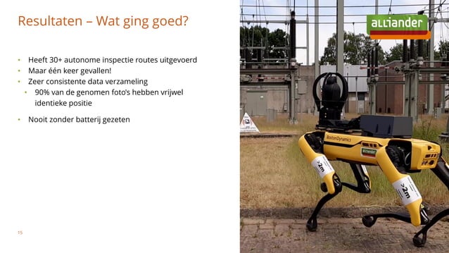 De eerste stappen van robots voor netbeheer | PDF