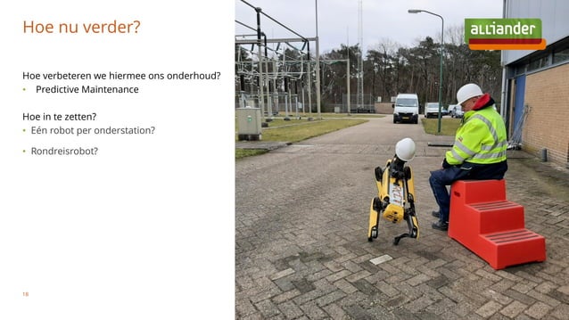 De eerste stappen van robots voor netbeheer | PDF