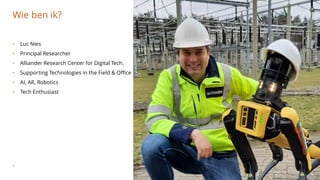 De eerste stappen van robots voor netbeheer | PDF