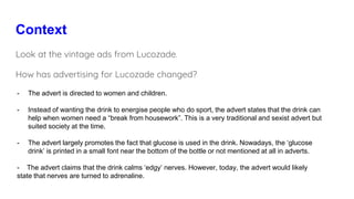 Lucozade final | PPTX