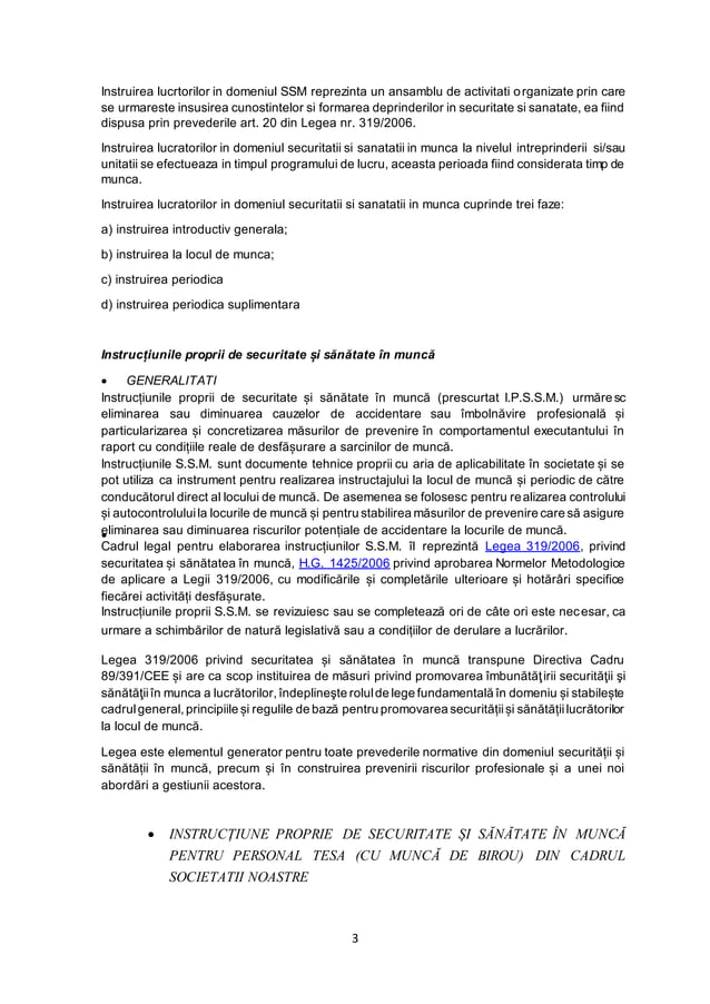 Lucrare curs ssm 2020 | DOCX