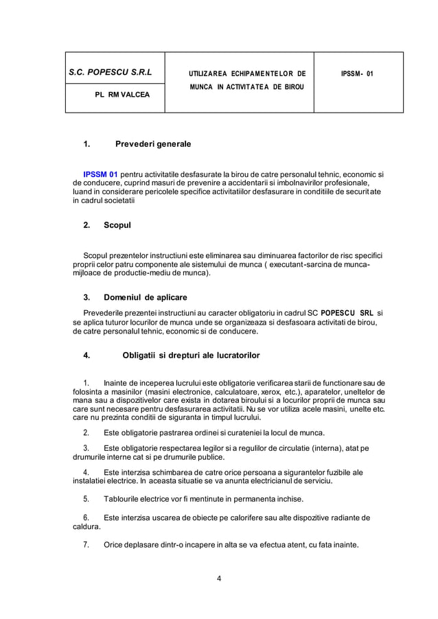 Lucrare curs ssm 2020 | DOCX
