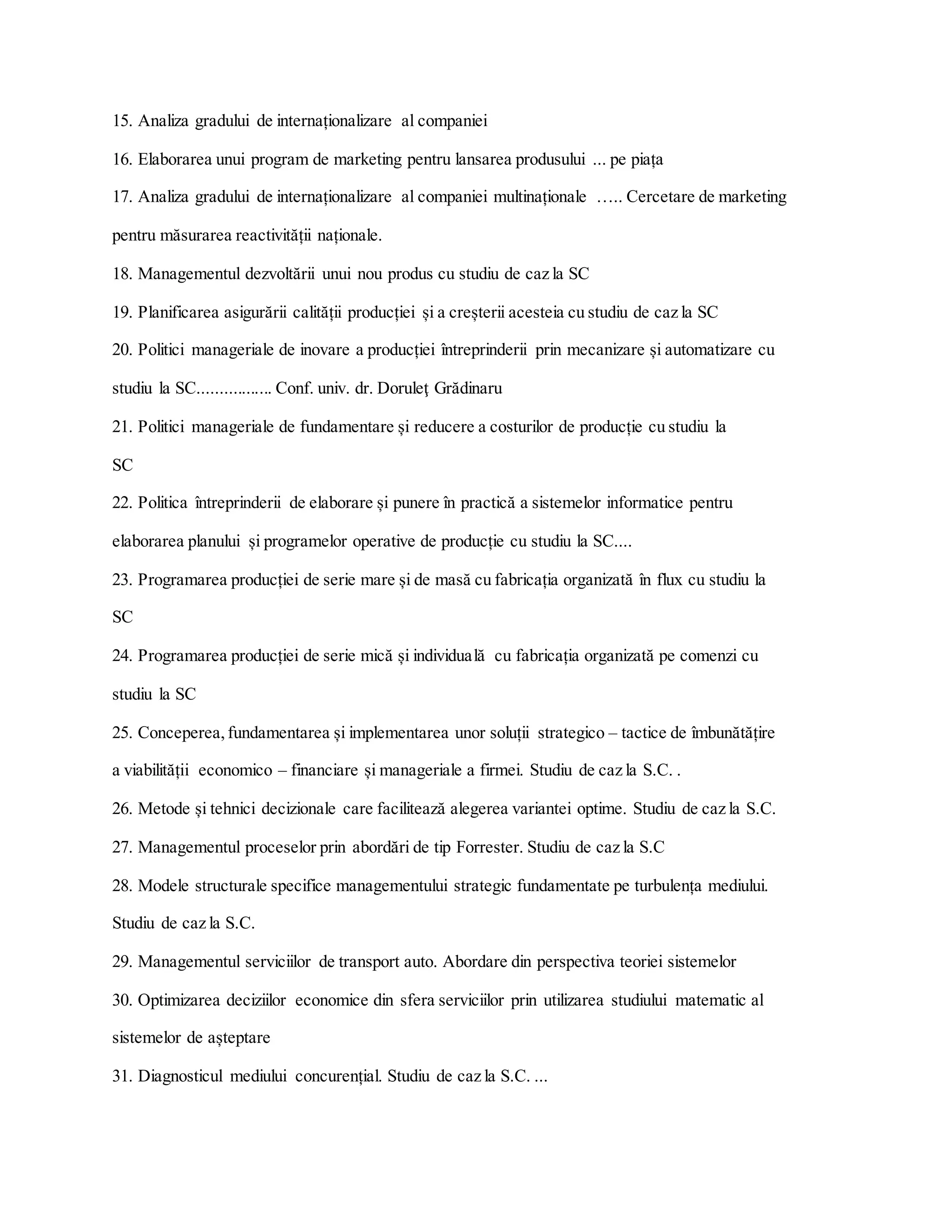 Lucrare de licenta disertatie originale! | DOCX