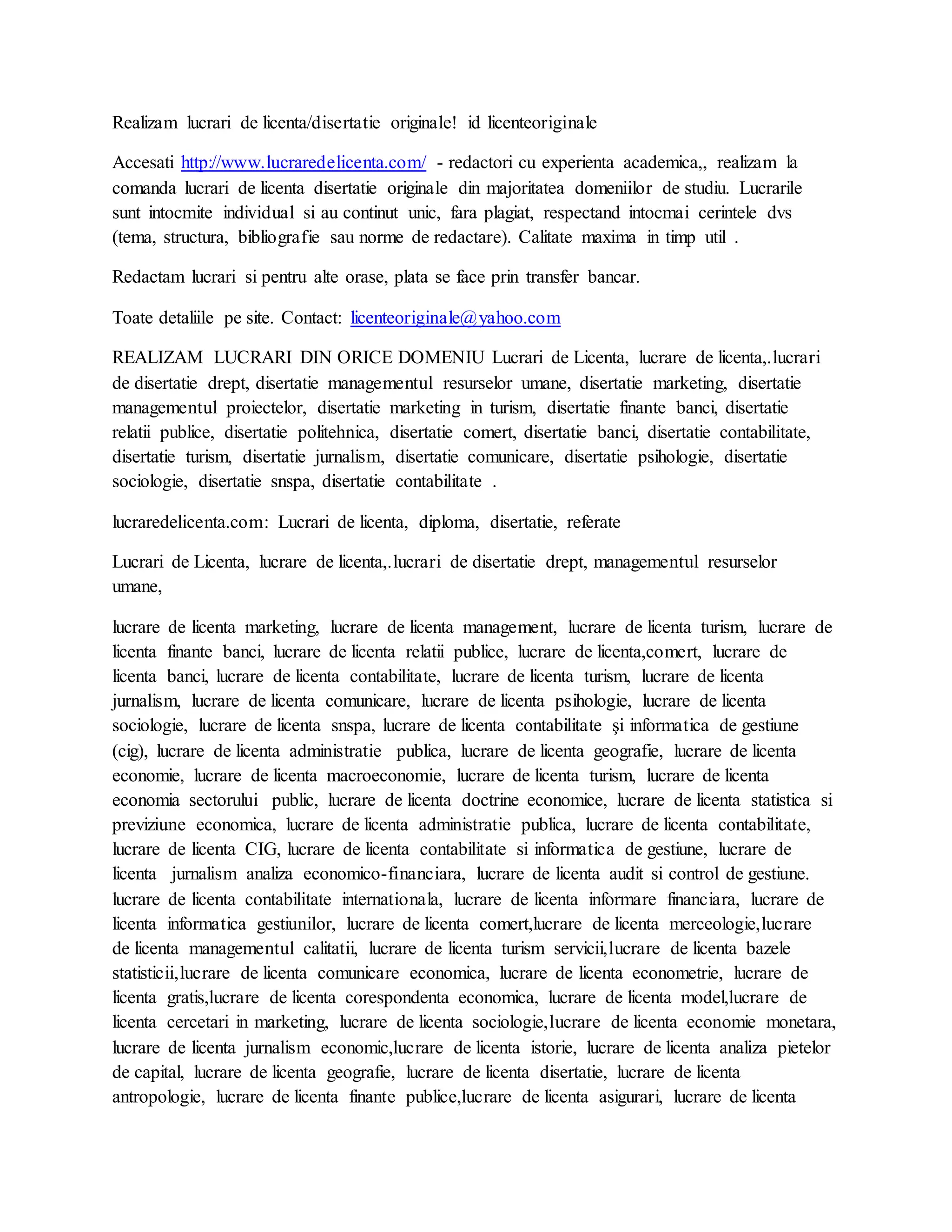 Lucrari de licenta drept | DOCX