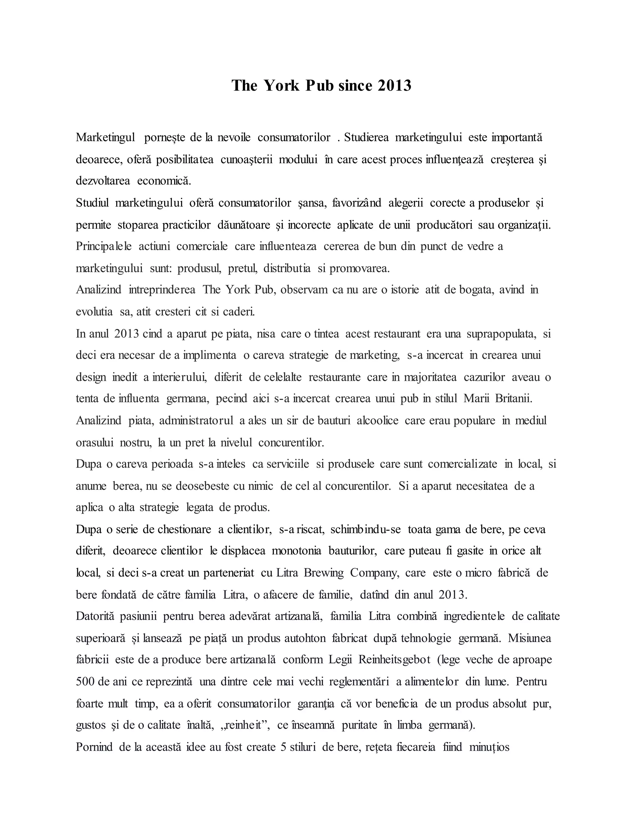 Lucru individual-marketing | DOCX