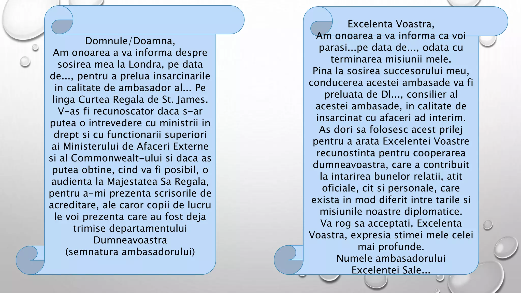 Lucru individual bazele diplomatiei | PPTX