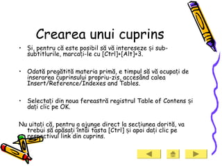 Lucrul cu documente mari | PPS