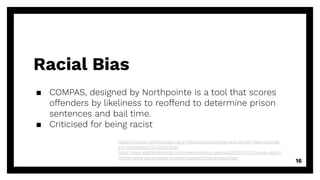 Lucy Craddock CloudCampLondon - AI Ethics - Bias in Data | PPT