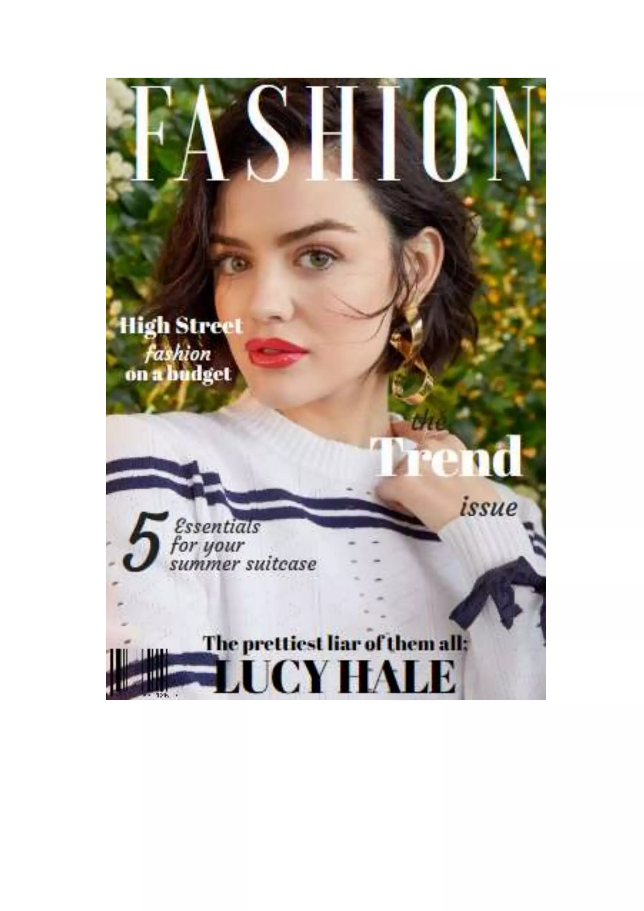 Lucy hale magazine new | DOCX