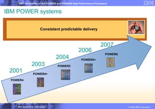 SMT Verification of the POWER5 and POWER6 High-Performance Processors | PPT