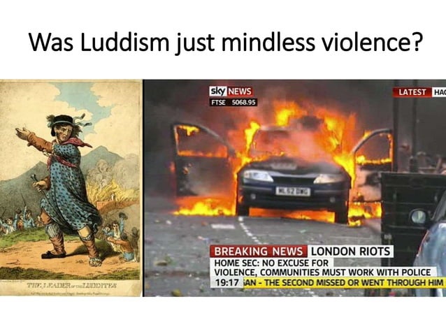 Luddism sources lesson | PPTX