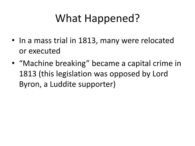 Luddites | PPT