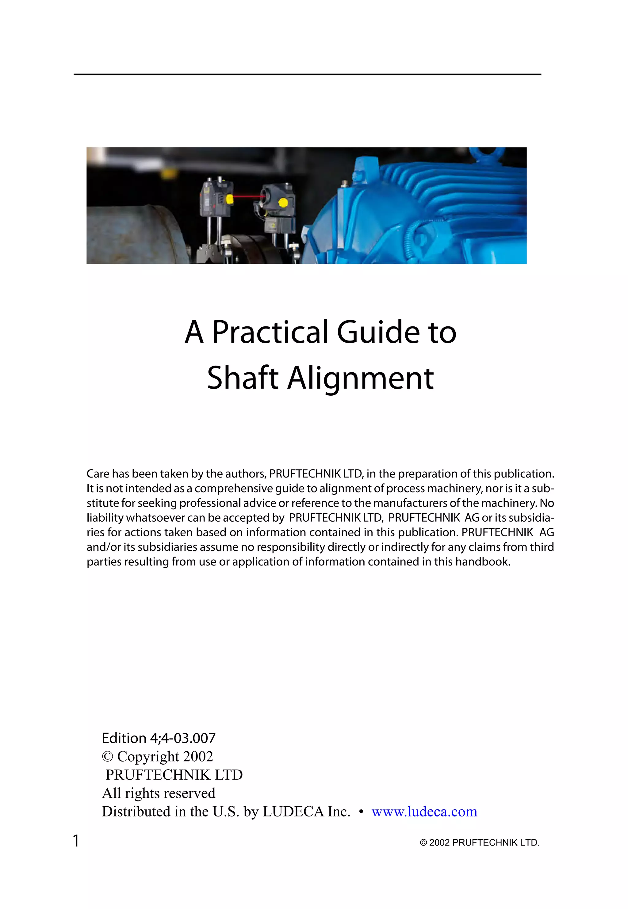 Ludeca a practical-guide-to-shaft-alignment | PDF