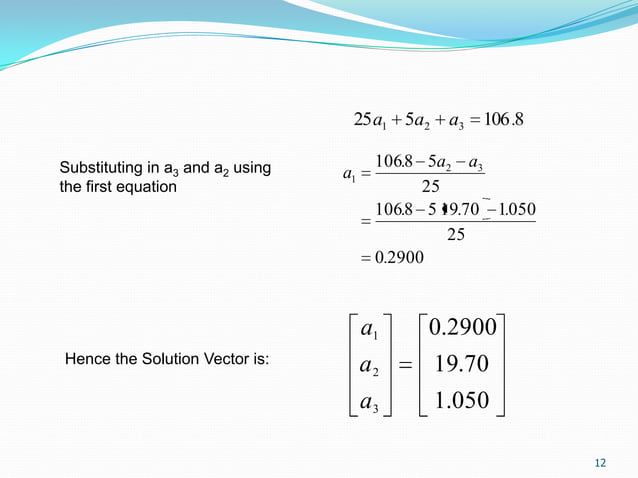 Lu decomposition | PPT